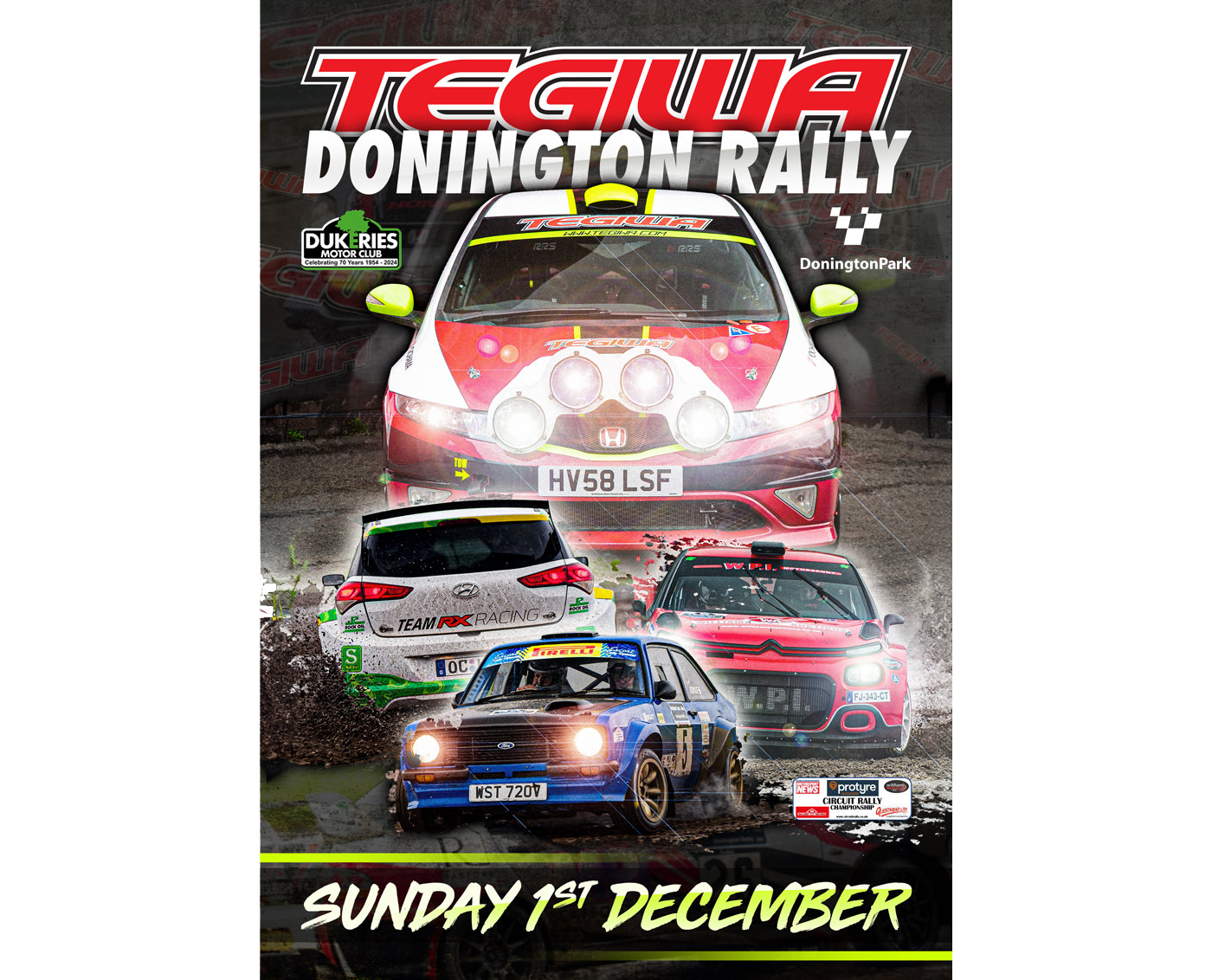 TEGIWA Donington Rally Preview – 2025 Tegiwa Donington Rally – Sunday ...